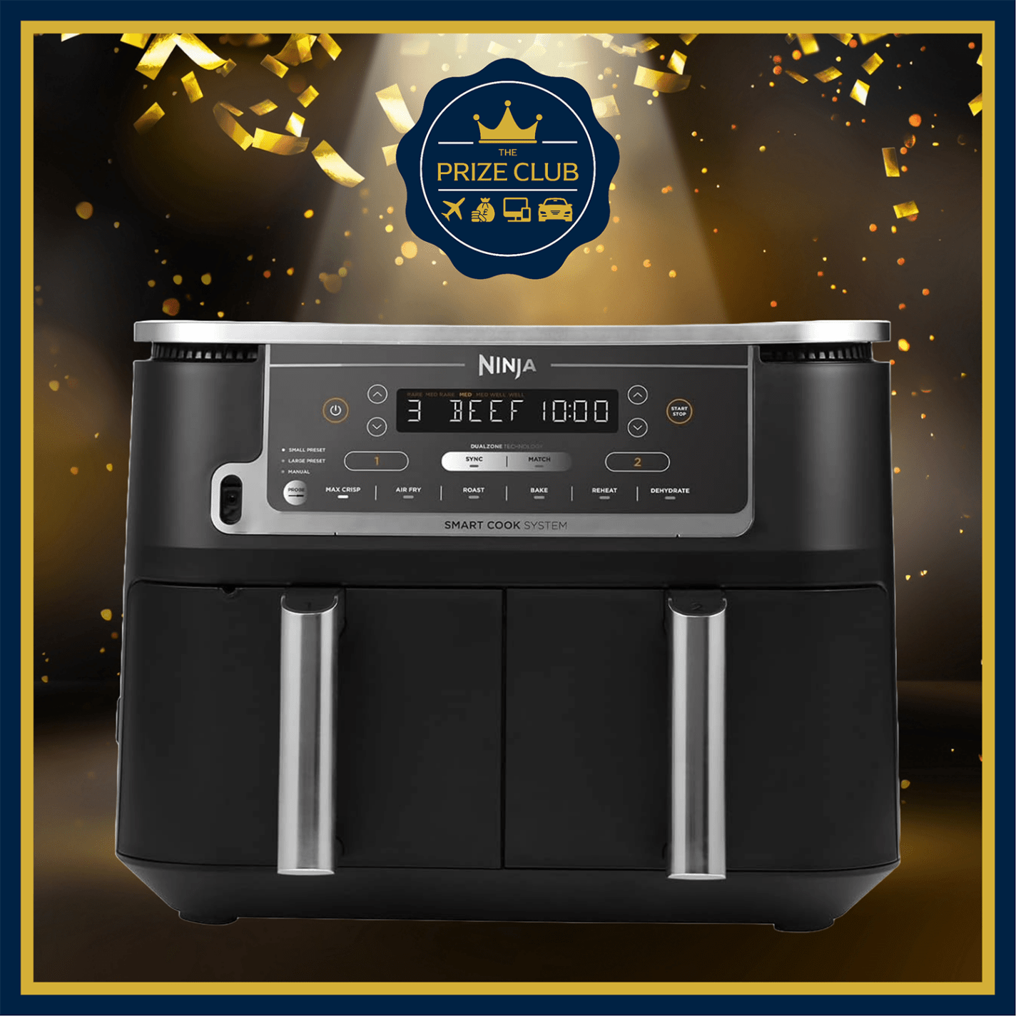 Ninja Foodi Dual Zone Air Fryer - The Prize Club